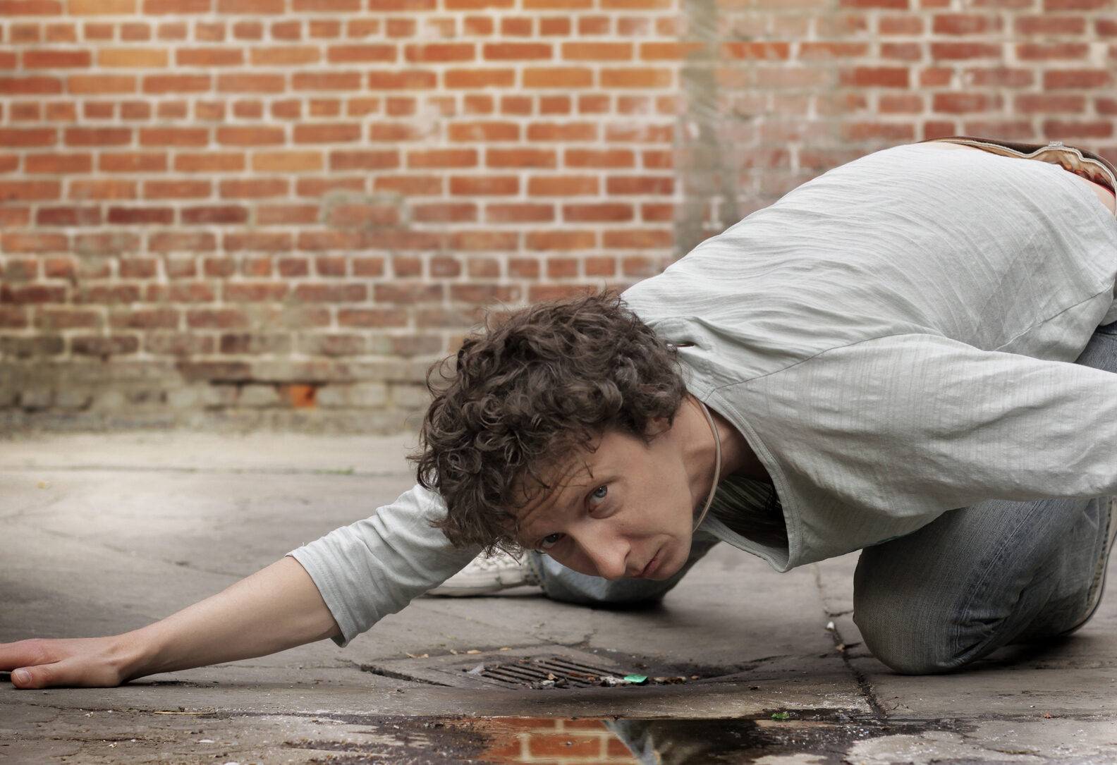 “Might as well, I’m on vacation,” says local man as he drinks from ...