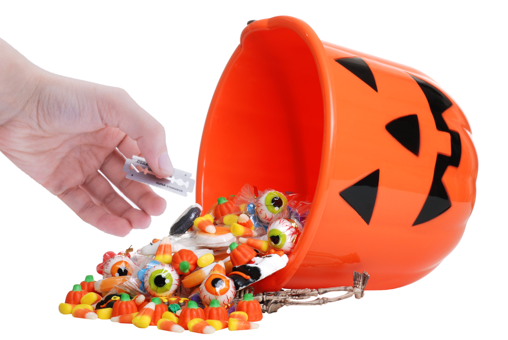 Man slipping razor blades into Halloween candy feeling pretty lost this ...