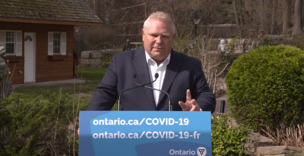 Doug Ford wins best actor Oscar for performance pretending to care ...