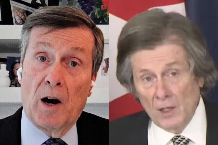 John Tory gets haircut after receiving assurance that homeless people ...