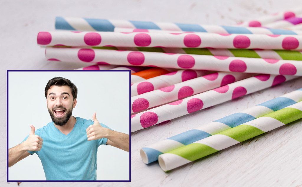 Local man totally enthusiastic about using new paper straw until about ...