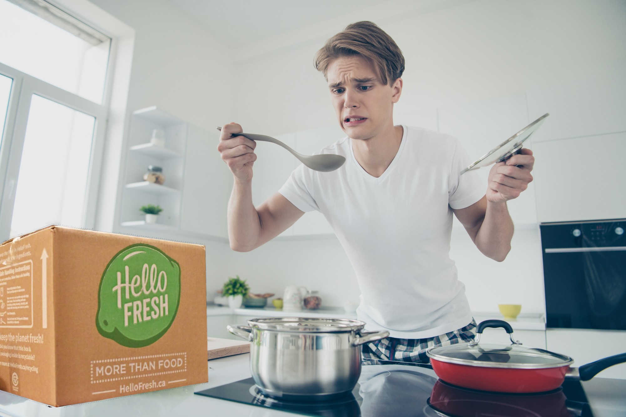 Man finally gets around to last month’s HelloFresh box - The Beaverton