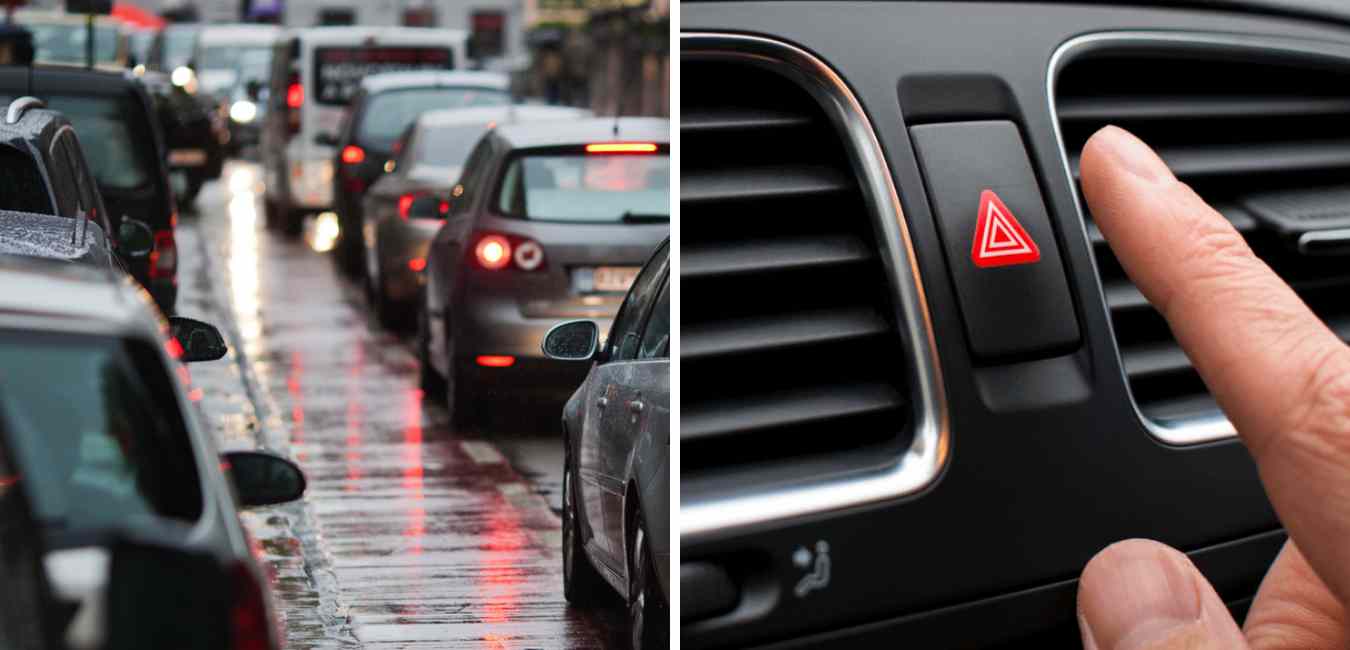 Driver causing 15 minute traffic delay by parking in middle of road put ...