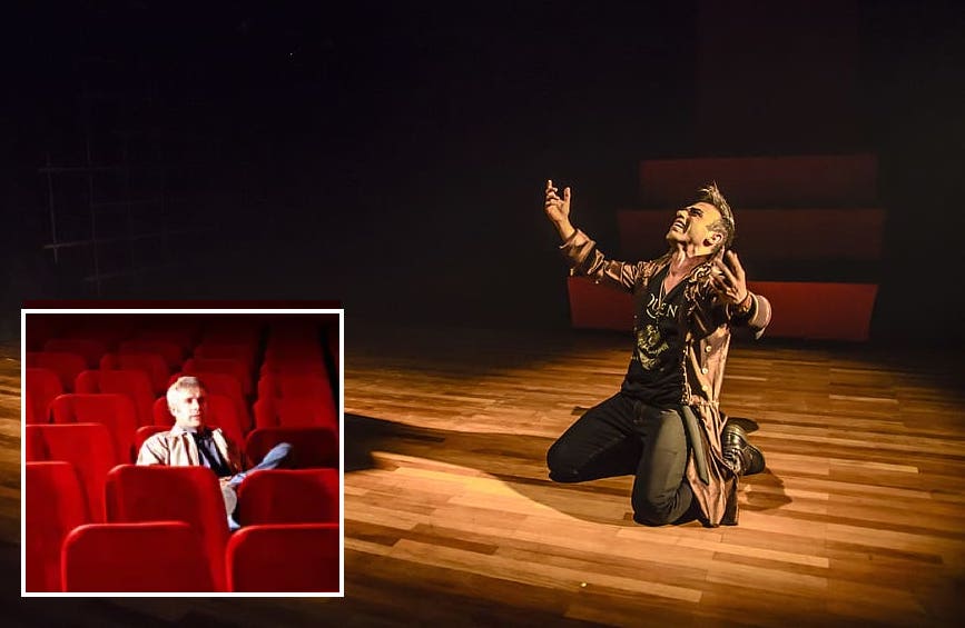 One man show plays to one man audience - The Beaverton