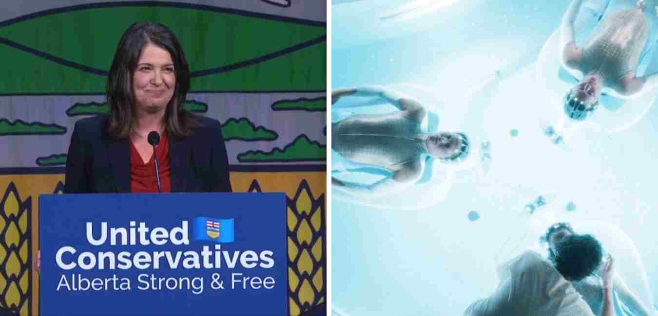 Danielle Smith unveils Sovereignty Act Precogs able to tell when ...