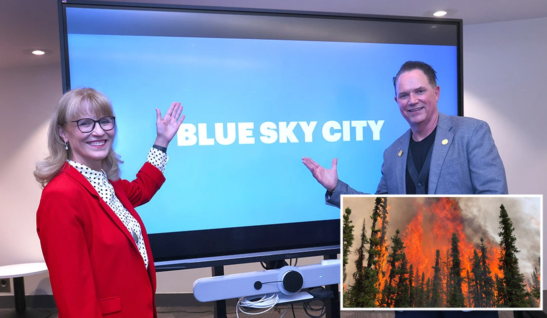 Calgary unveils new slogan just in time for wildfire season - The Beaverton