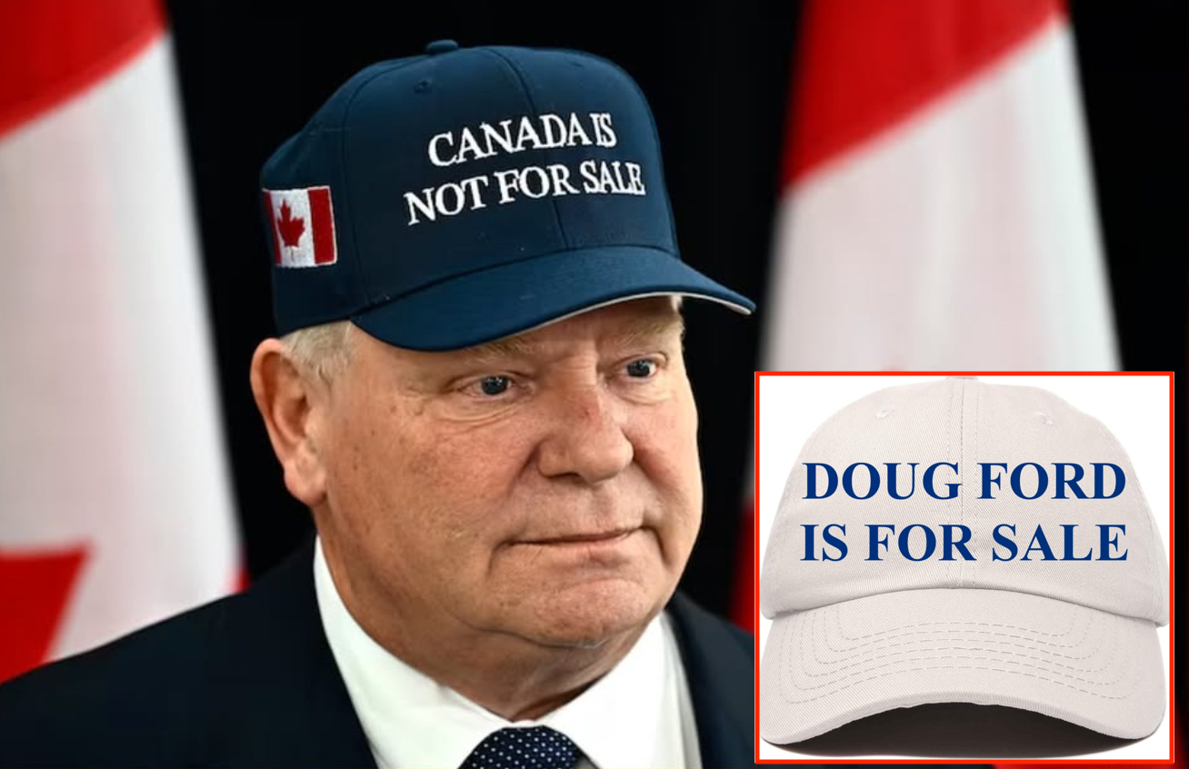 Doug Ford gets second hat to clarify that he is still for sale - The ...