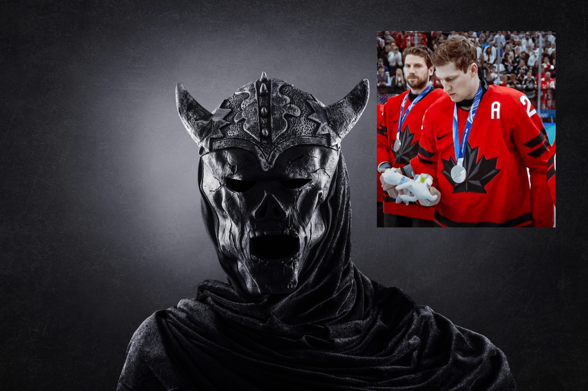 Evil spirit inside Olympic stuffed animal now controls Nathan MacKinnon ...